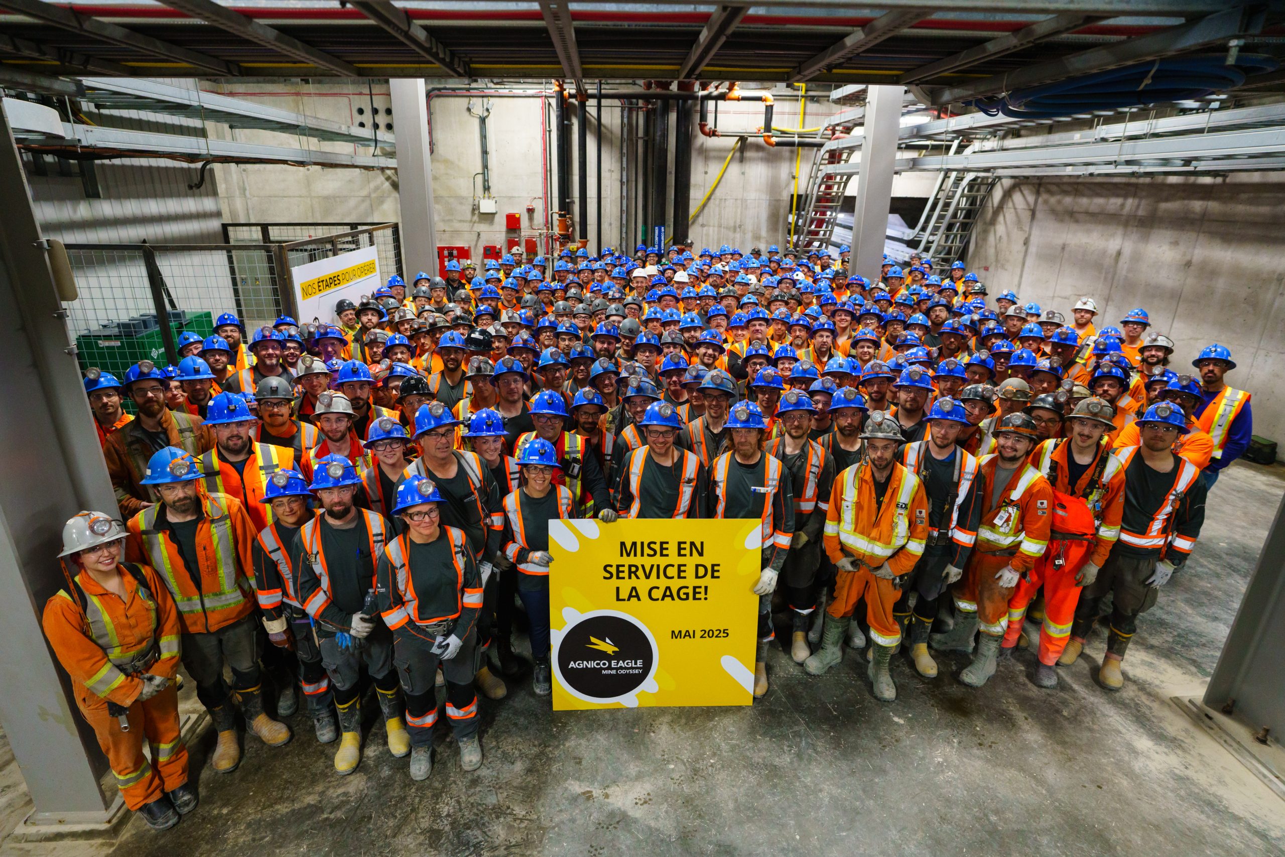 MOMENT HISTORIQUE À LA MINE ODYSSEY - MCM ET MINE ODYSSEY